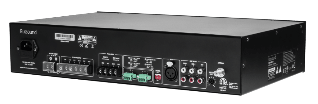 Russound MIXAMP-60 70V Mixer Amplifier with Media Player – Mission ...